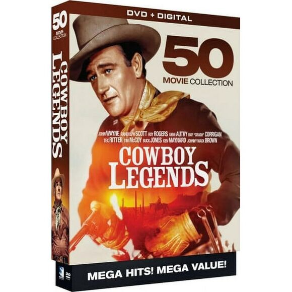 Mill Creek | Media | Cowboy Legends 5 Movie Mega Pack Dvd | Poshmark